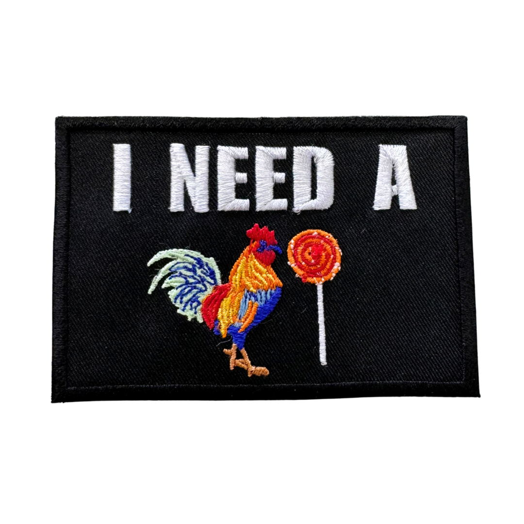 I Need a Cock Sucker Patch – Rusty Lids