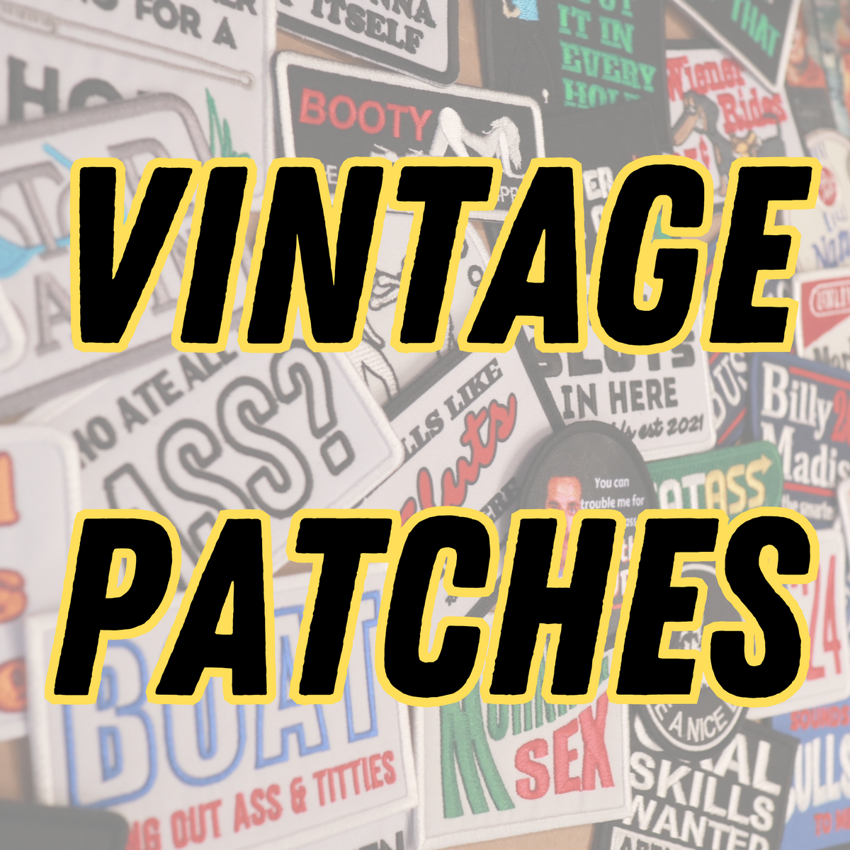 Vintage Patches – Rusty Lids