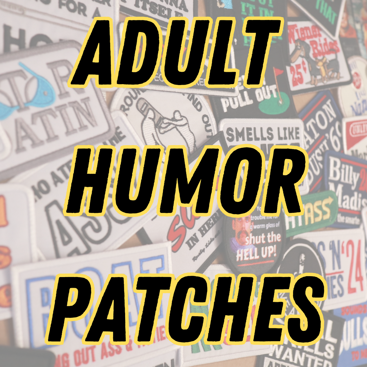 Adult/ Humor Patches – Rusty Lids