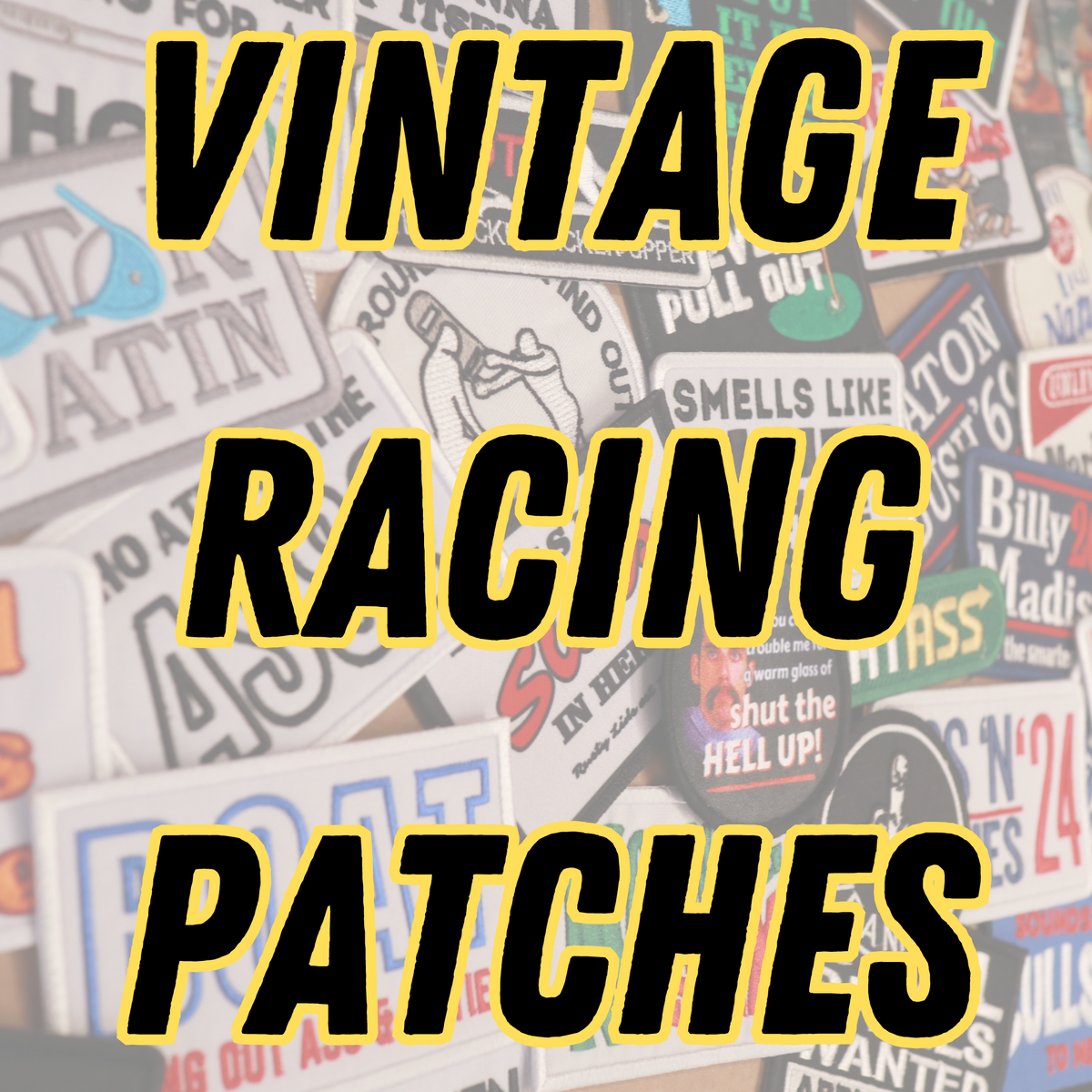 Vintage Racing Patches – Rusty Lids