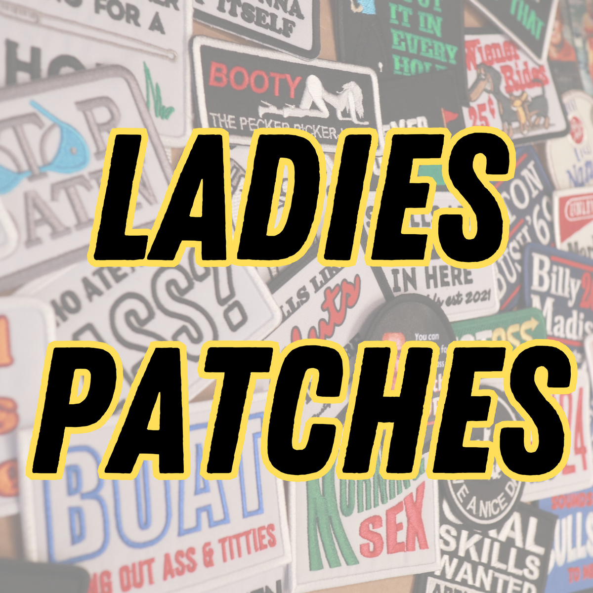Ladies Patches – Rusty Lids