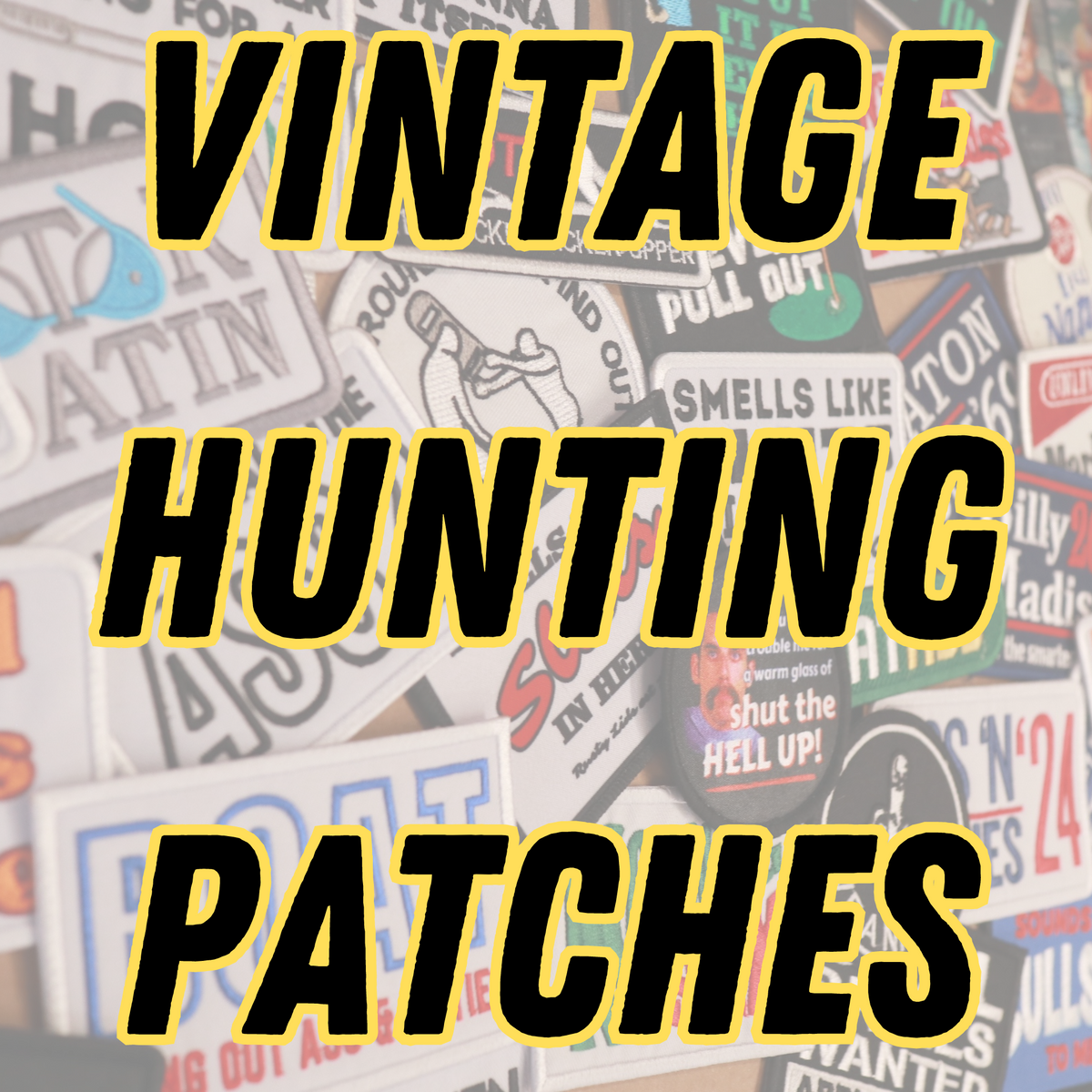 Vintage Hunting Patches – Rusty Lids