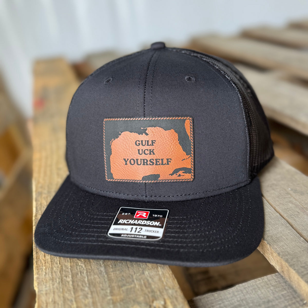 QUICK ORDER Gulf Uck Yourself Hat – Rusty Lids