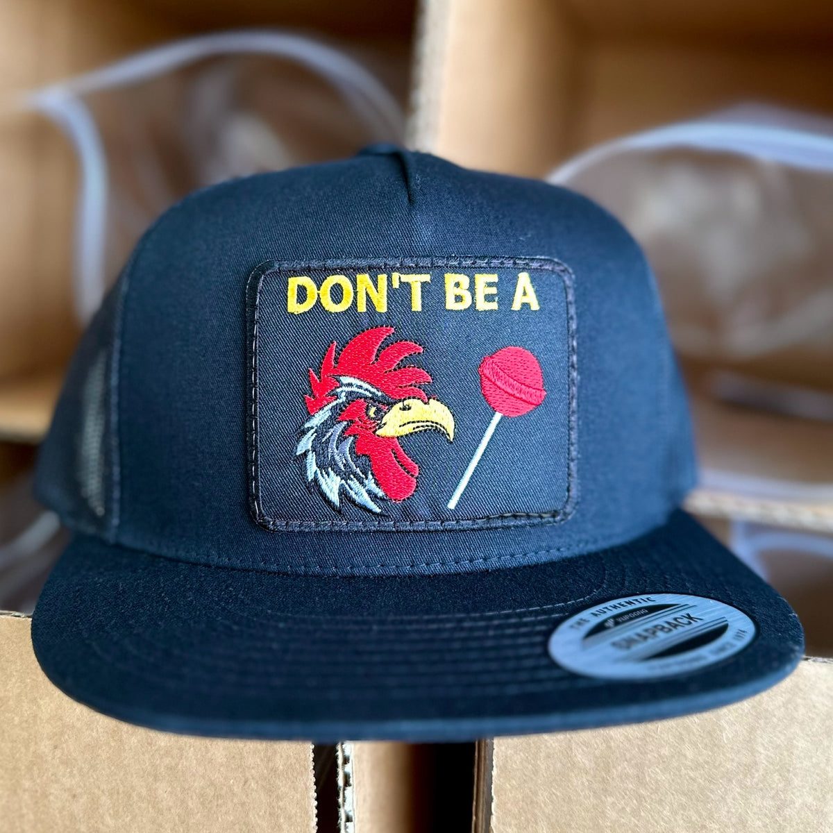 QUICK ORDER Don’t Be a Cock Sucker Hat – Rusty Lids