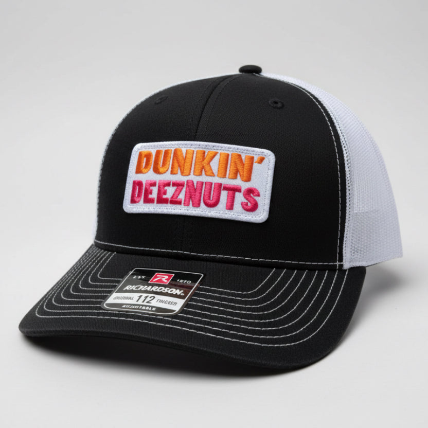 QUICK ORDER Dunkin’ Deeznuts Hat - Blk/Wh 112 – Rusty Lids