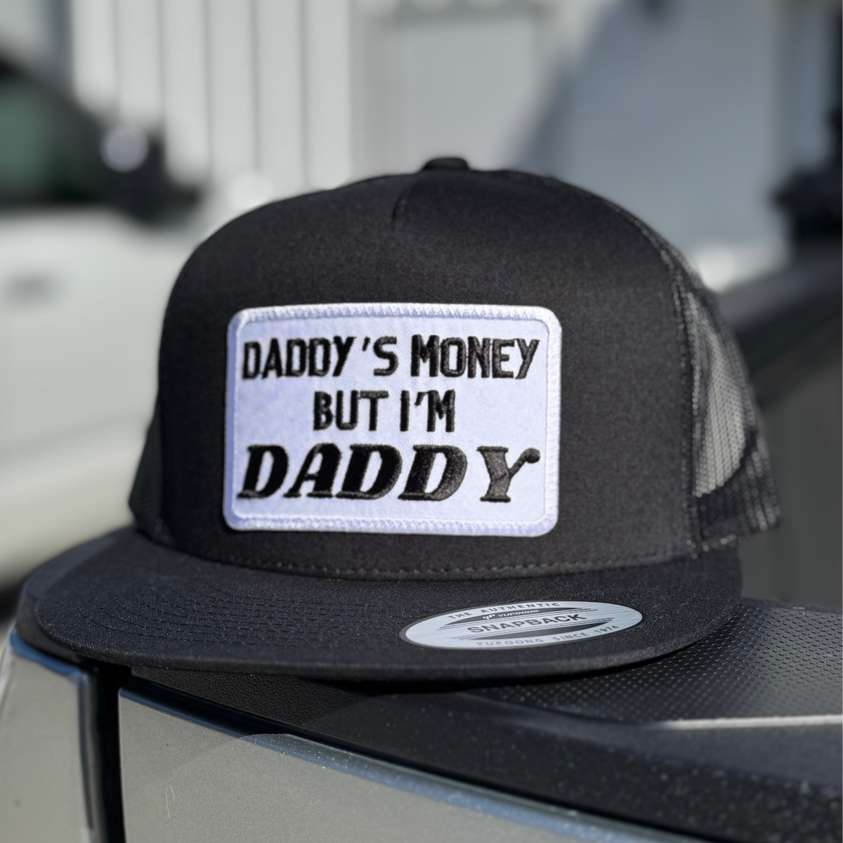 QUICK ORDER Daddy’s Money but I’m Daddy Hat - Black 6006 | Blk/Wh patc ...