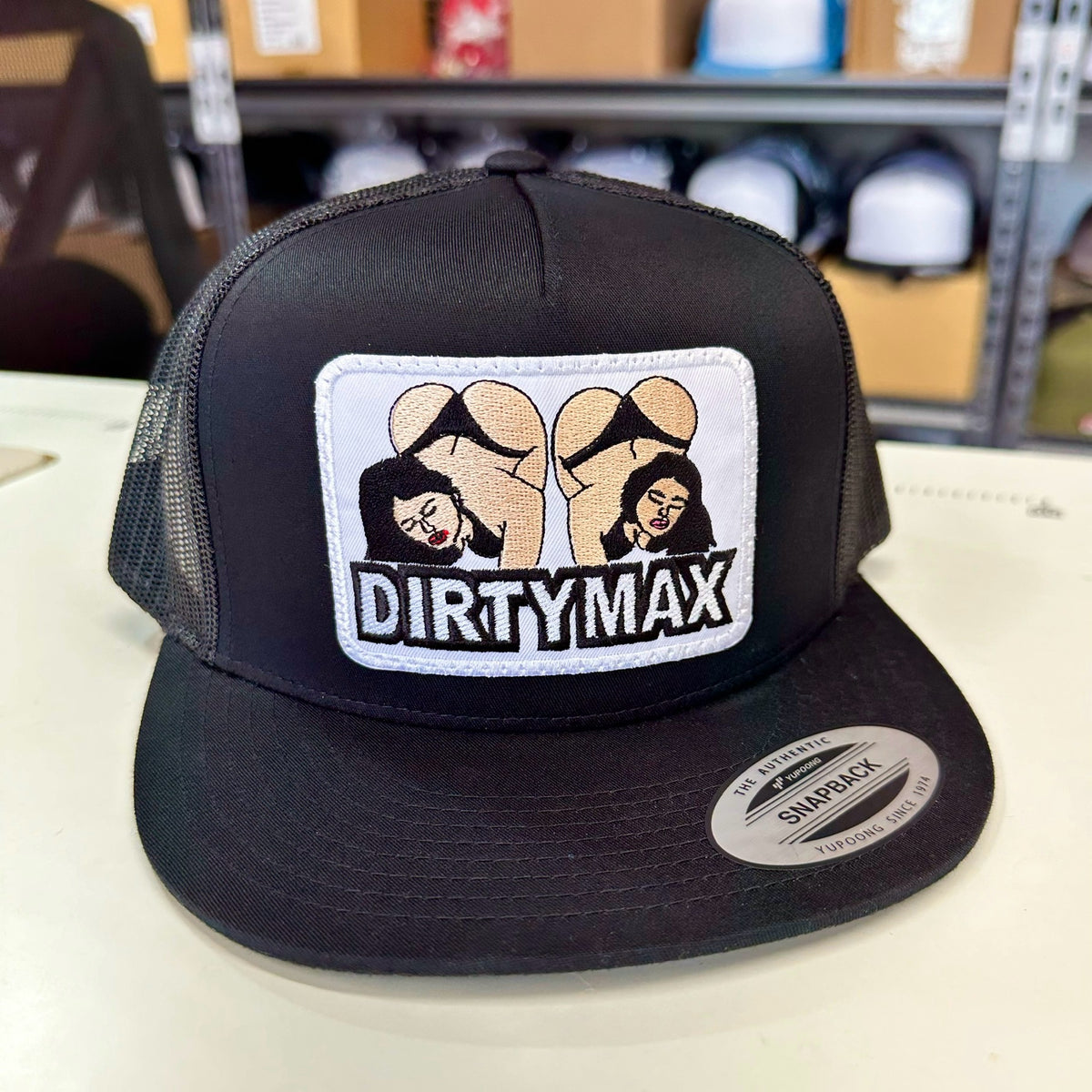 QUICK ORDER Dirty Max Hat - BLK 6006 – Rusty Lids