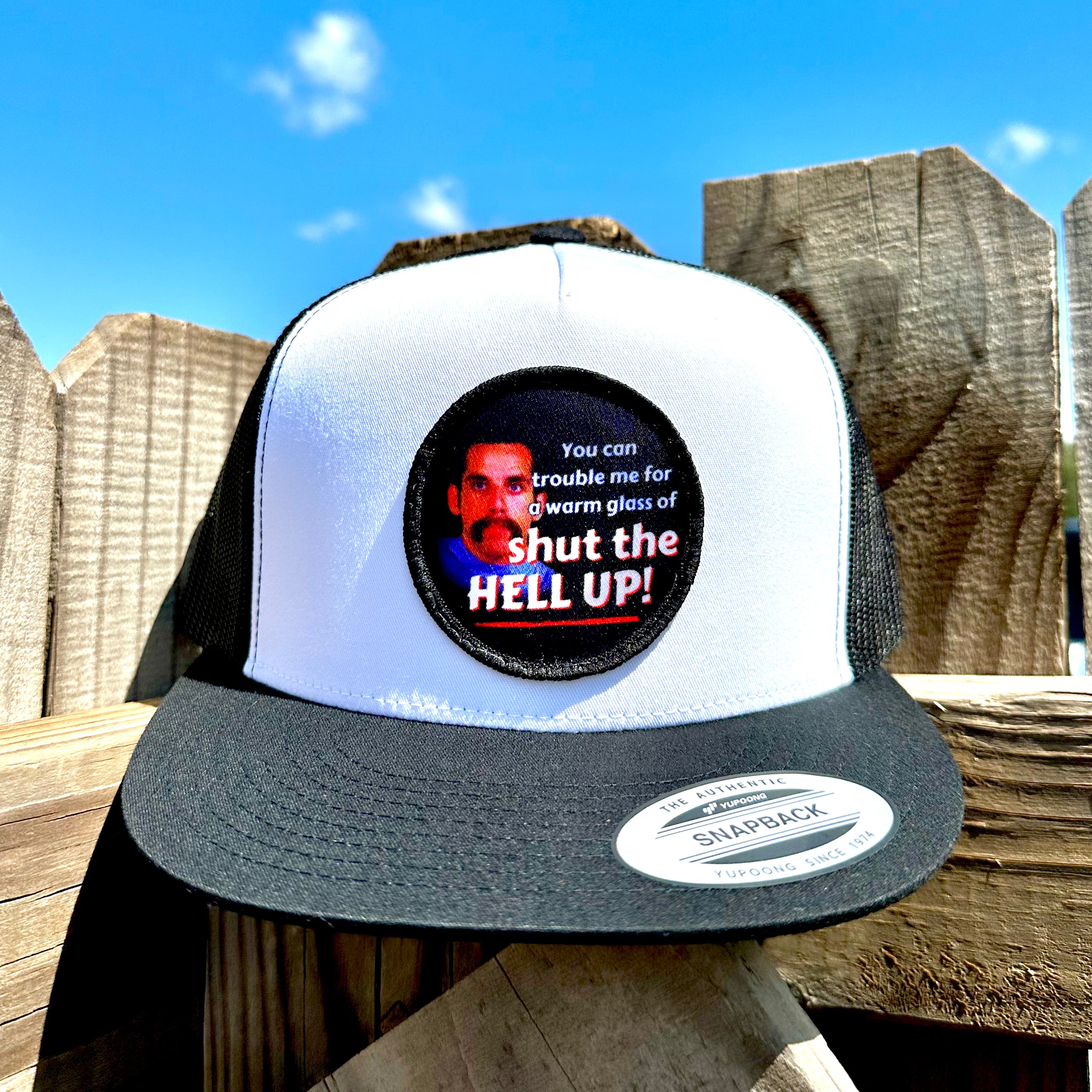 QUICK ORDER Happy Gilmore Hat - Blk/ Wh/ Blk 6006 – Rusty Lids