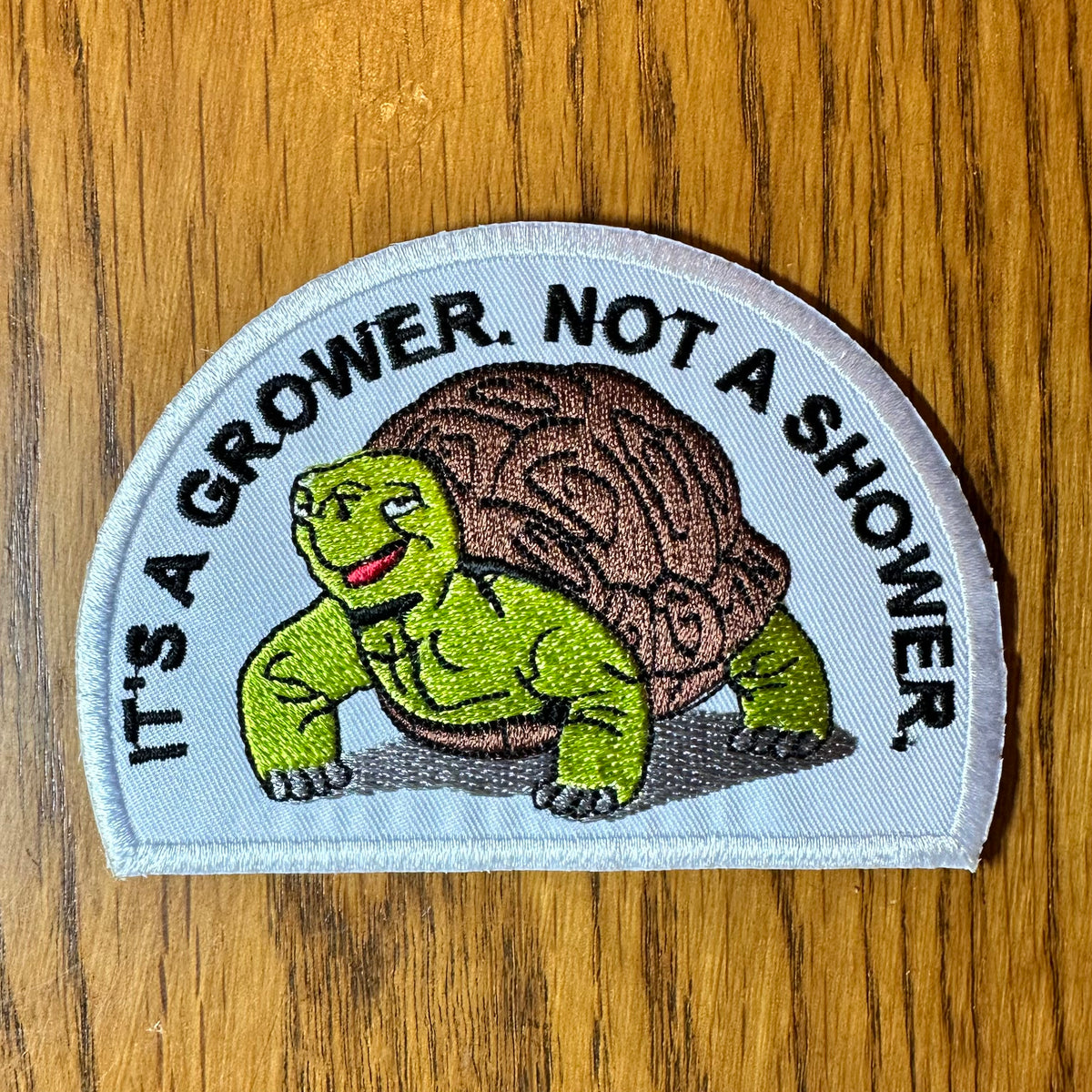 It’s a Grower Not a Shower Patch - Turtle – Rusty Lids