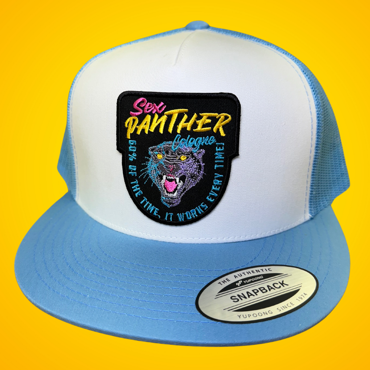 QUICK ORDER Sex Panther Cologne Hat - Carolina Blue/ Wh 6006 – Rusty Lids