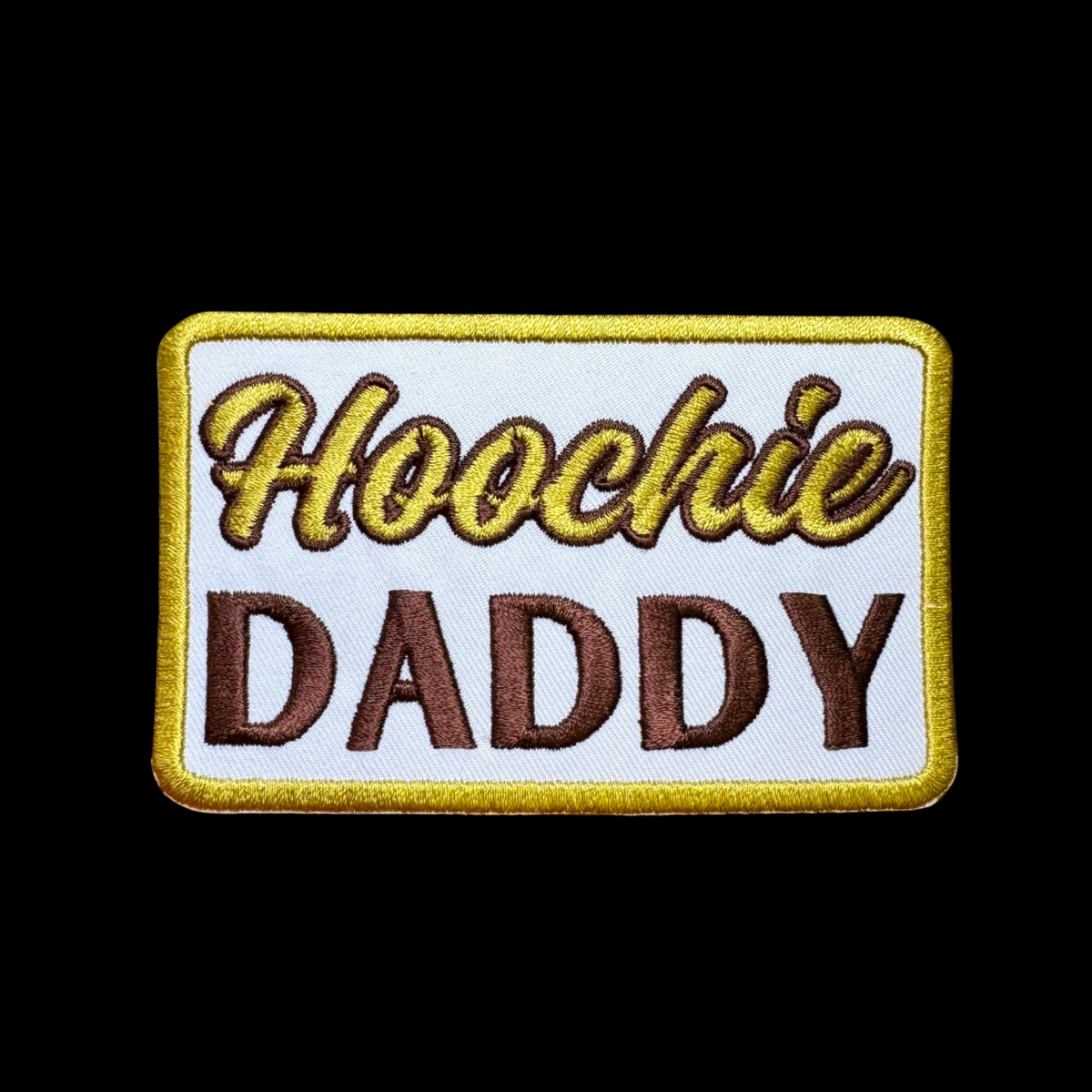 Hoochie Daddy Patch - Gold – Rusty Lids