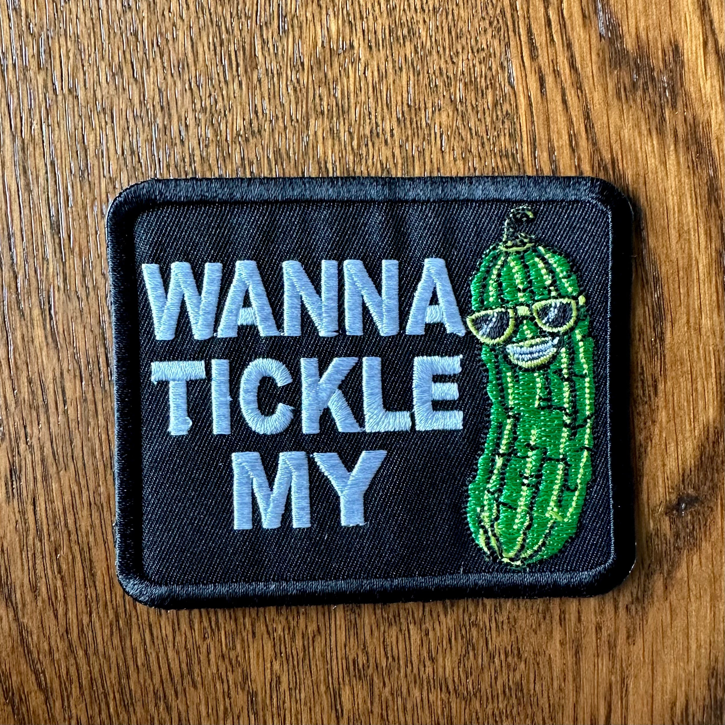 Wanna Tickle My Pickle Patch – Rusty Lids