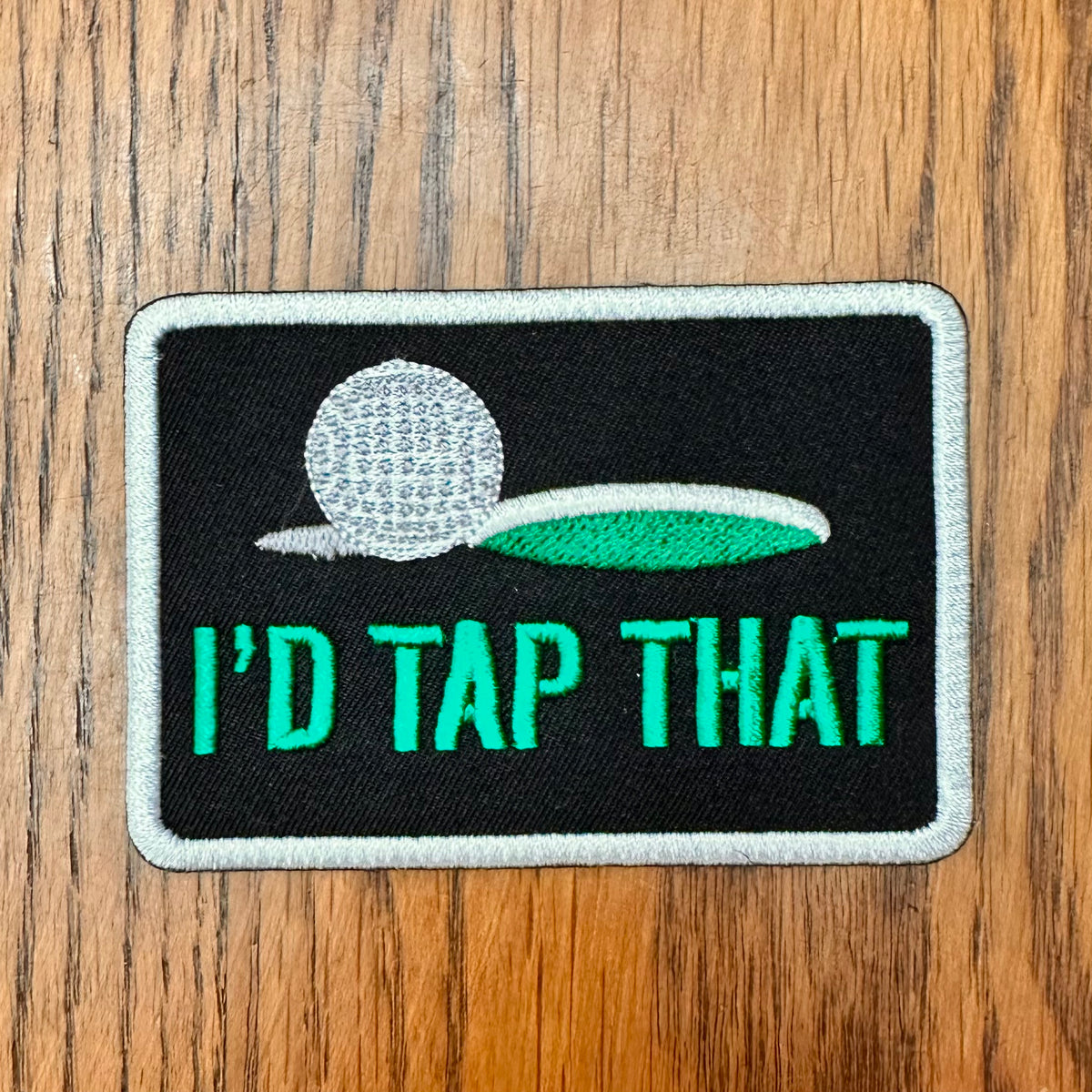 I’d Tap That Golf Patch – Rusty Lids