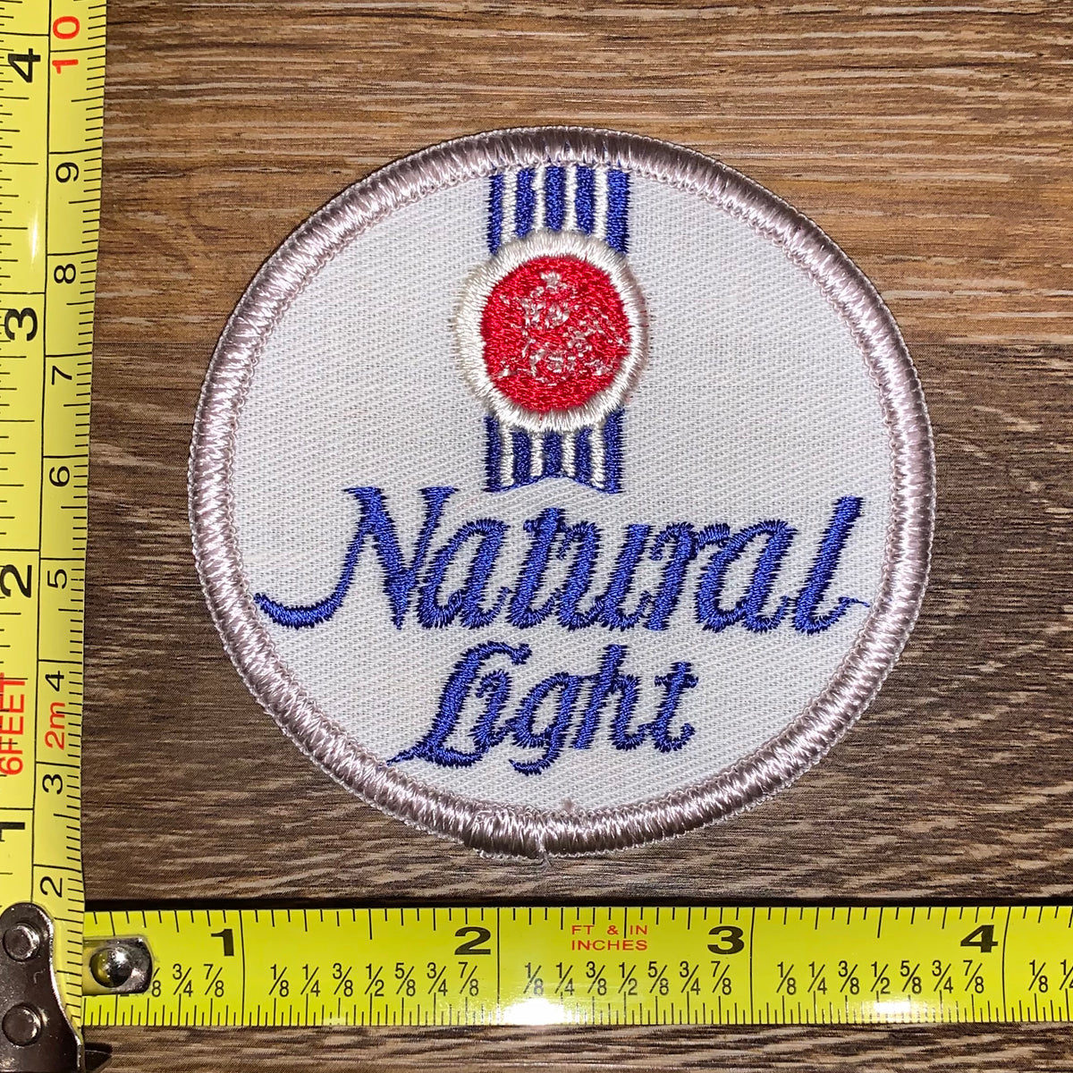 Vintage Natural Light Patch – Rusty Lids