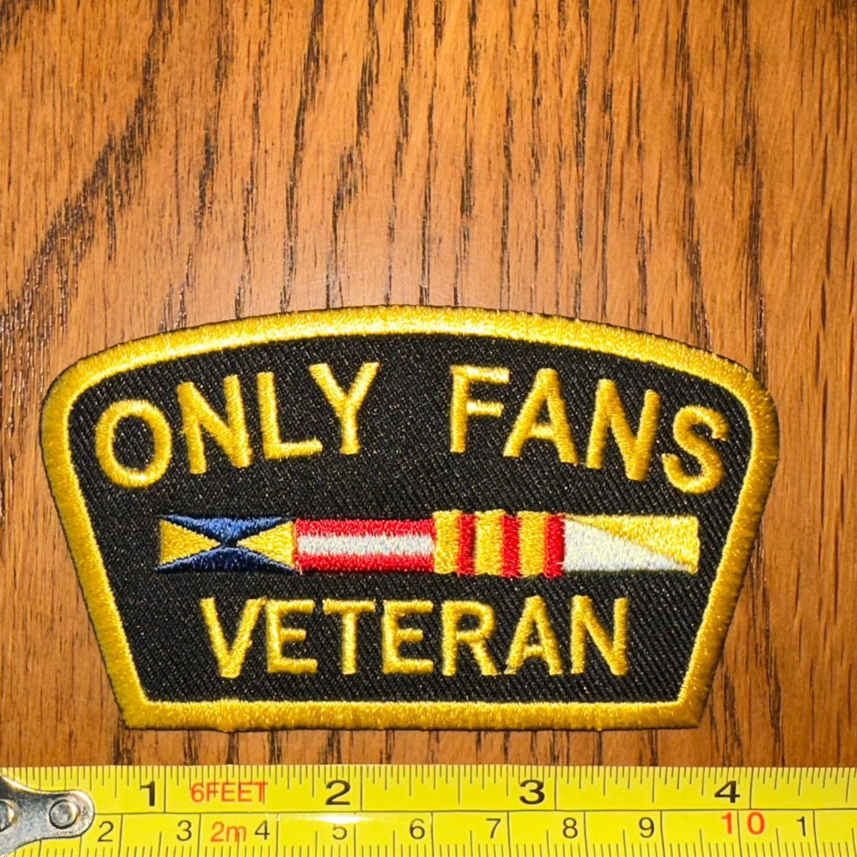 Only Fans Veteran Patch – Rusty Lids