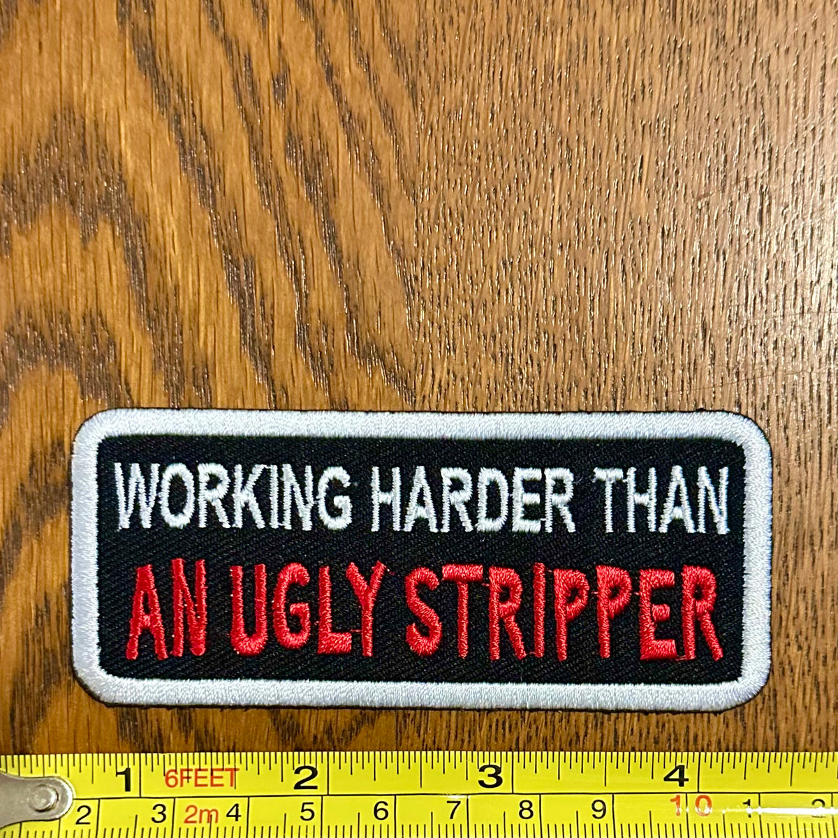 Working Harder Than An Ugly Stripper Patch – Rusty Lids