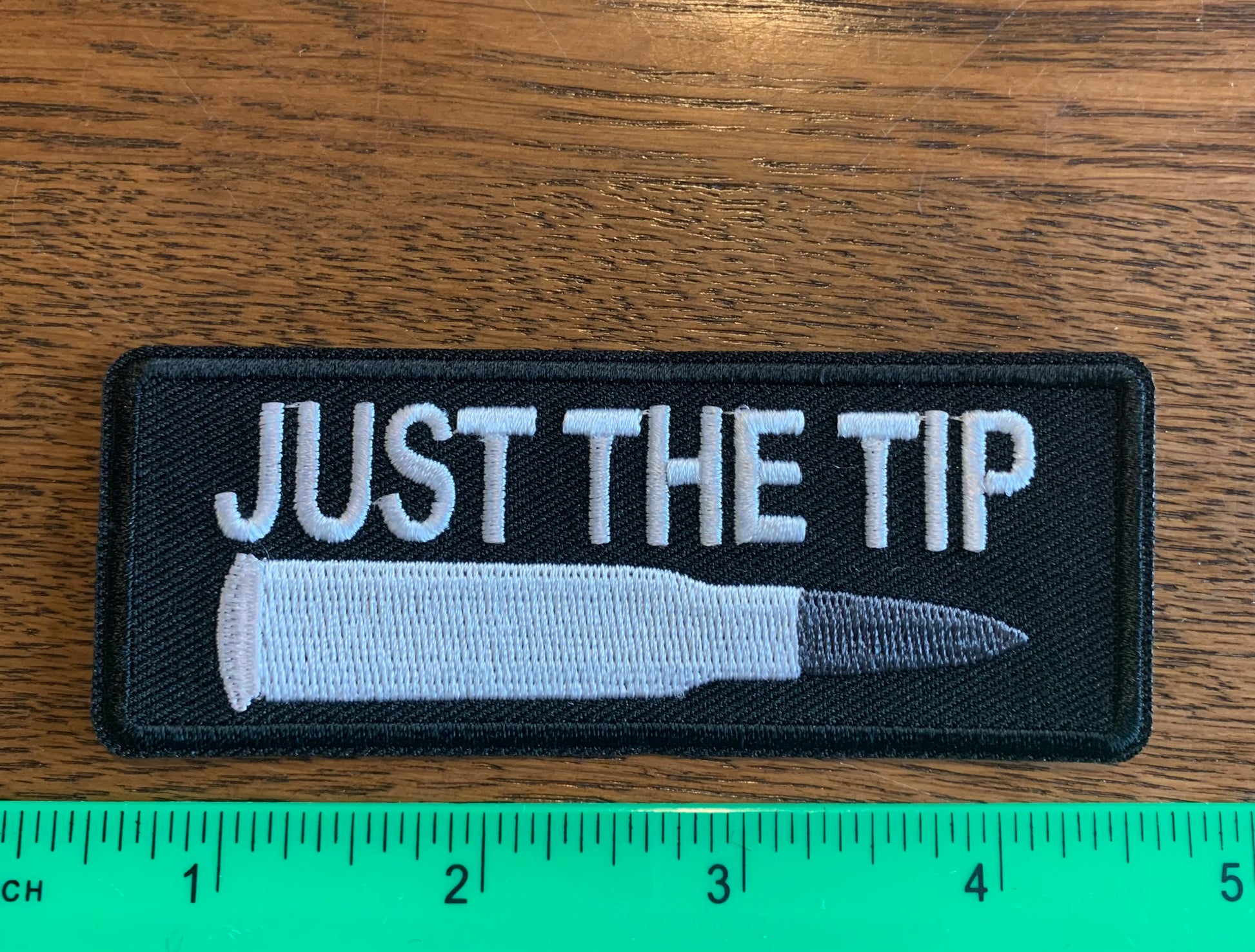 Just The Tip Patch – Rusty Lids
