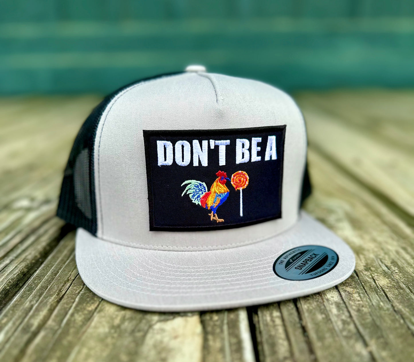 QUICK ORDER Don’t Be a Cock Sucker Hat - OG Patch | Grey/ Blk 6006 ...