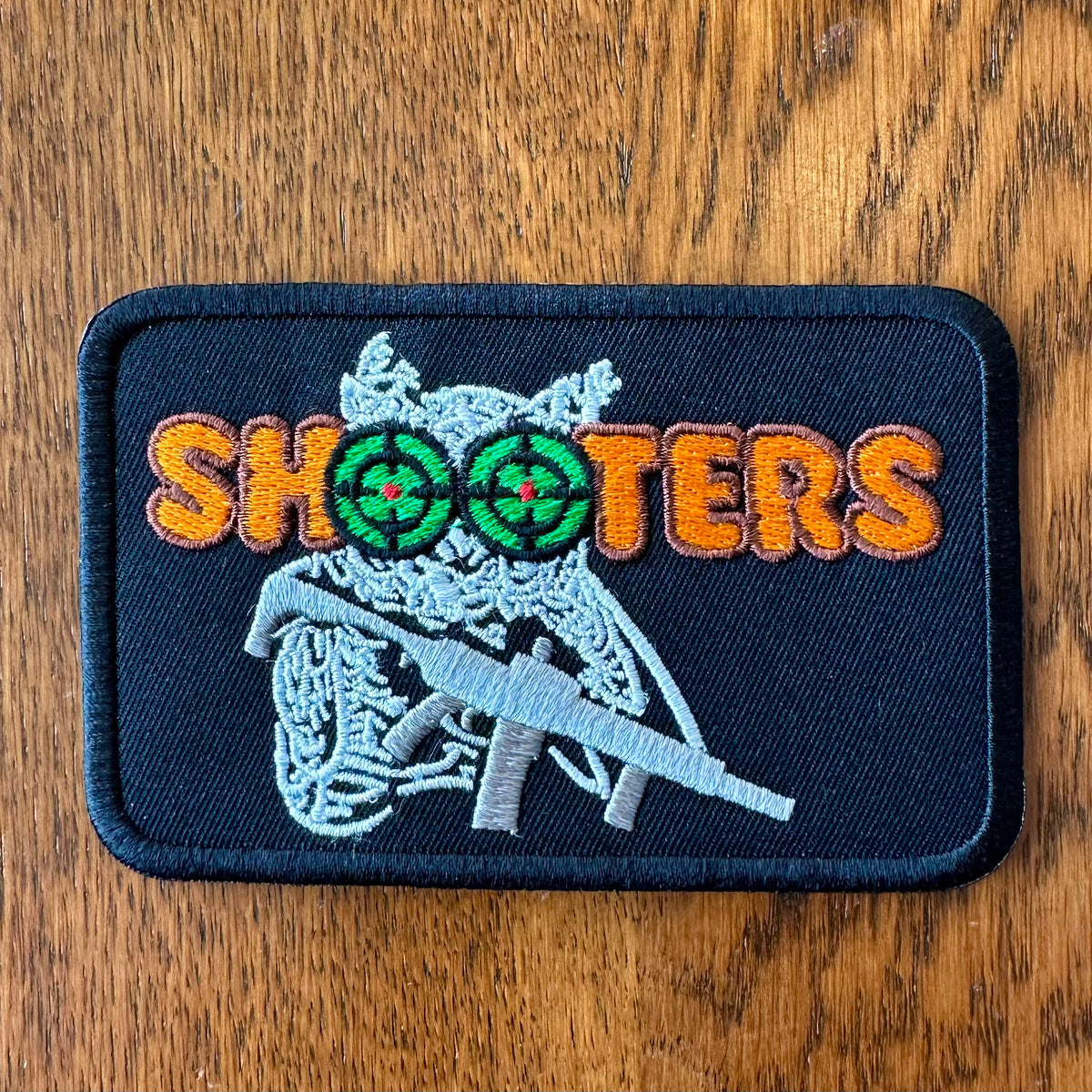 Shooters Patch - Green/ Black – Rusty Lids