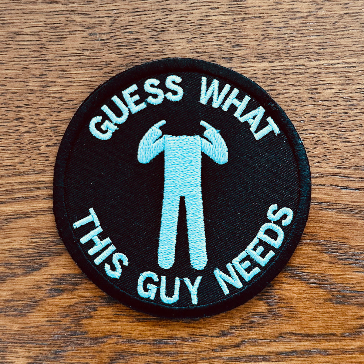 Guess What This Guy Needs Patch – Rusty Lids